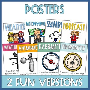 Weather Tools and Forecasting Lessons & Activities - 2nd and 3rd Grade ...