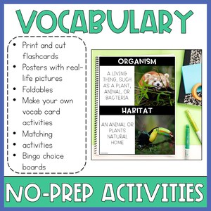 Animal Habitats and Biomes | Basic Needs of Animals | Science Unit for ...