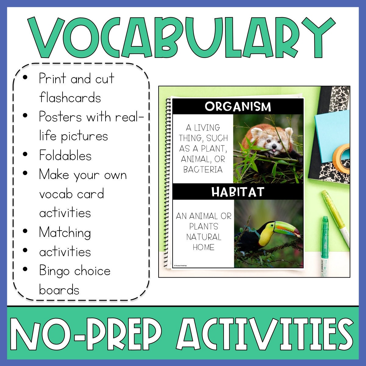 Animal Habitats and Biomes | Basic Needs of Animals | Science Unit for ...