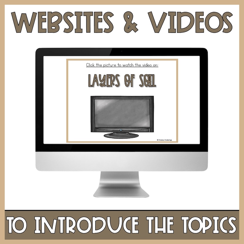 2nd & 3rd Grade Earth Science - Types of Soil Digital Activities - Etsy