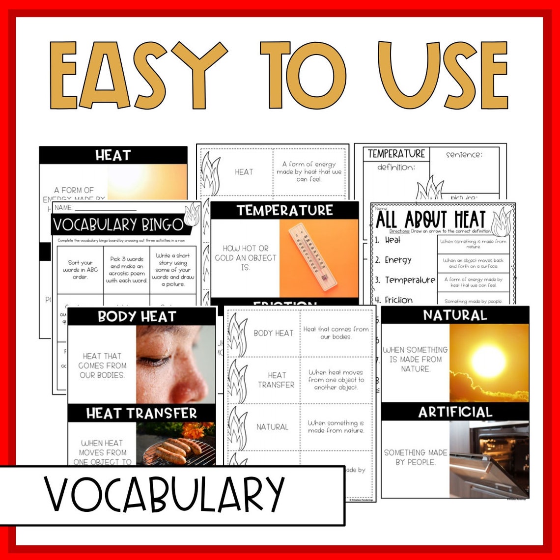 Heat Energy Experiments, Activities Interactive Notebook - 2nd Grade ...