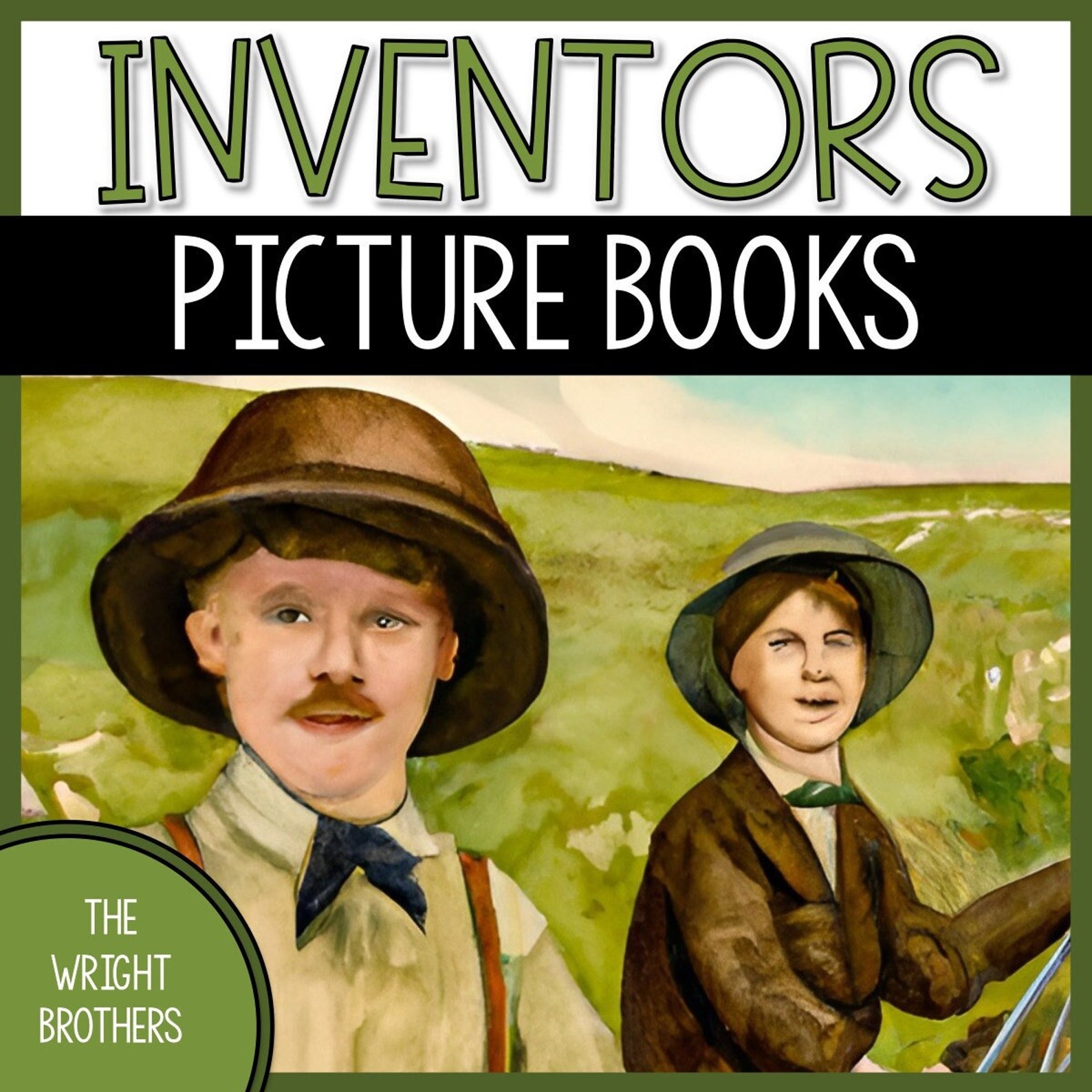 The Wright Brothers Biography Famous Inventions Picture Books - Etsy