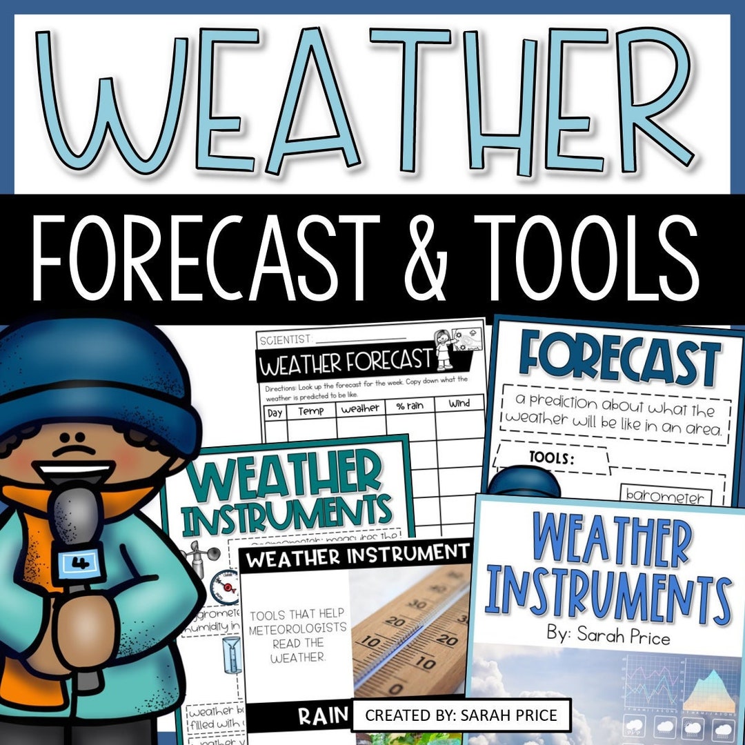 Weather Tools and Forecasting Lessons & Activities - 2nd and 3rd Grade ...