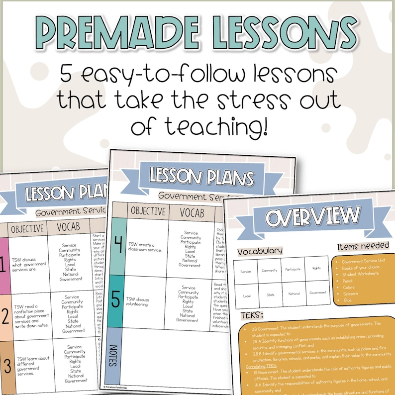 2nd Grade Social Studies Worksheets | Community Helpers Activities | K ...