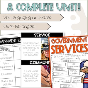 2nd Grade Social Studies Worksheets | Community Helpers Activities | K ...