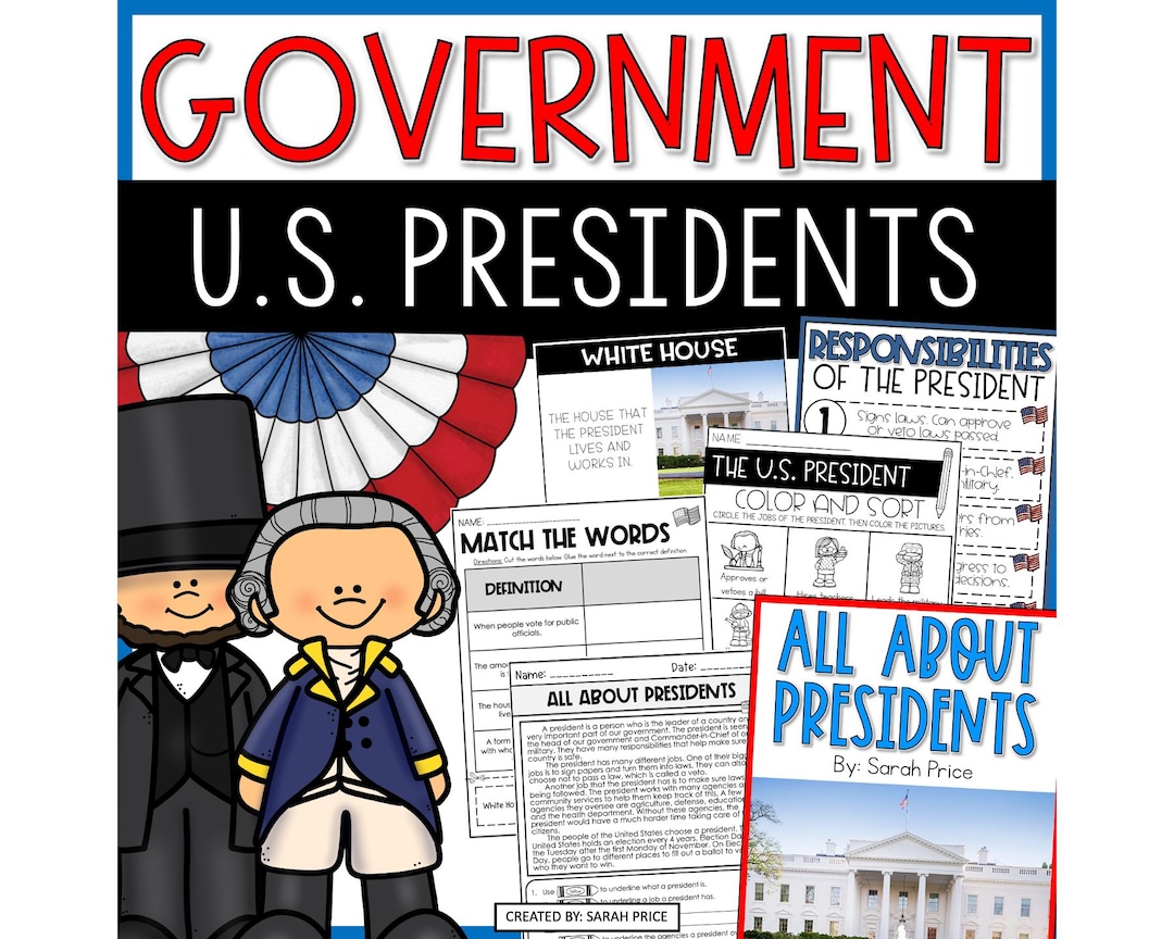Presidential Roles and Responsibilities Learning Kit for Teachers | 2nd ...