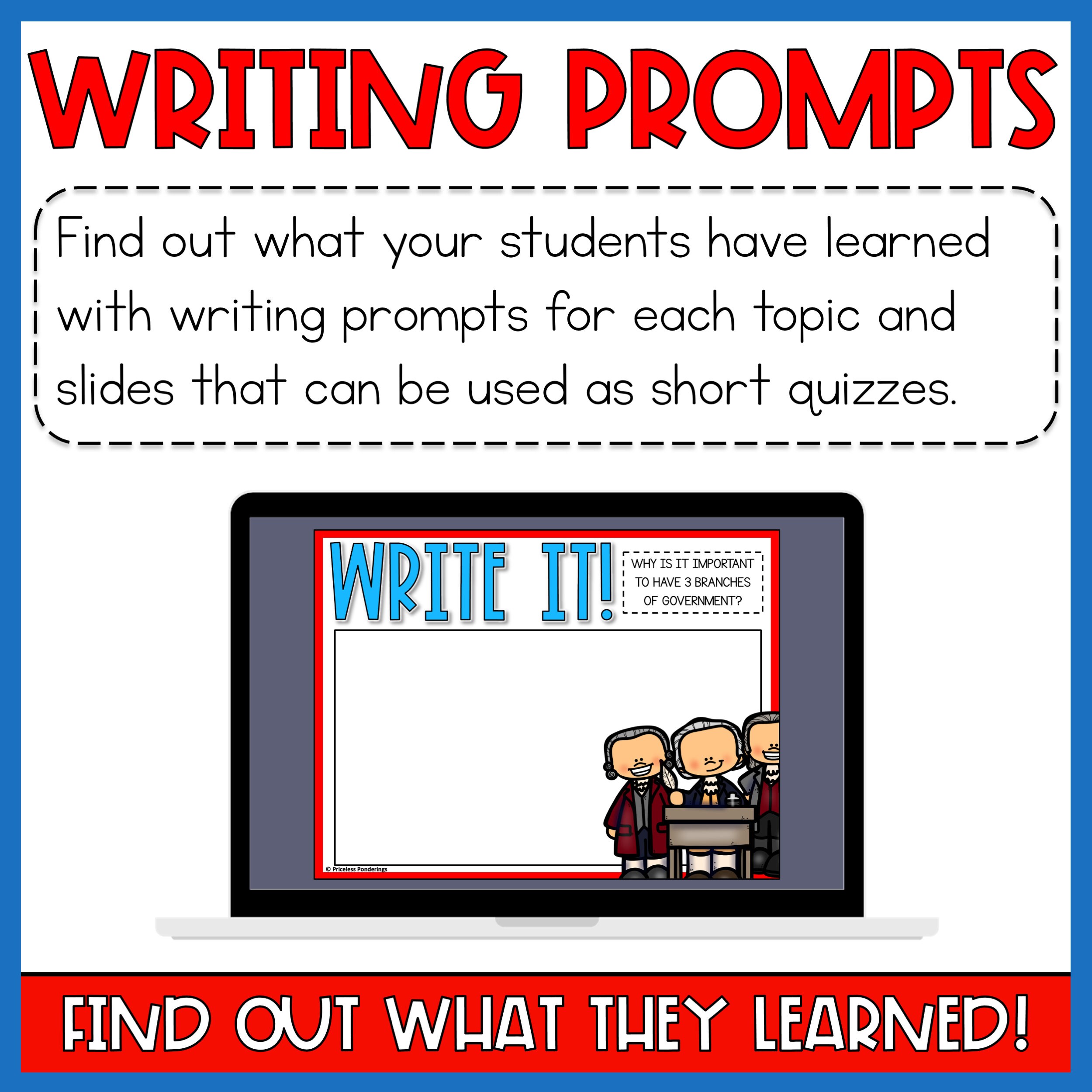 Branches of Government Digital Activities - 2nd, 3rd & 4th Grade Social ...