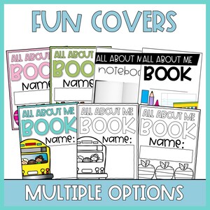 All About Me Worksheets for Back to School Activities - Etsy