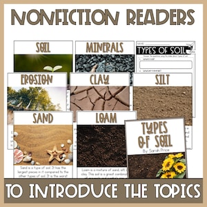 2nd and 3rd Grade Earth Science Worksheets - Types of Soil Activities ...
