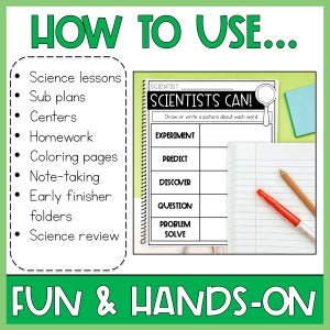 5 Senses Anchor Charts and Science Posters | Scientific Observations - Etsy