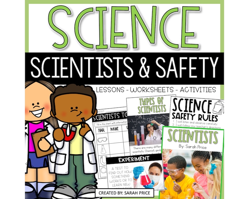 What is a Scientist Activities | Science Safety Rules | Science Tools ...