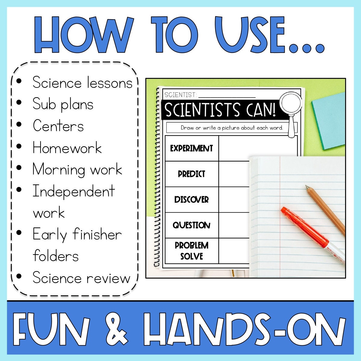 Types of Clouds Science Interactive Notebook and Experiments | Science ...