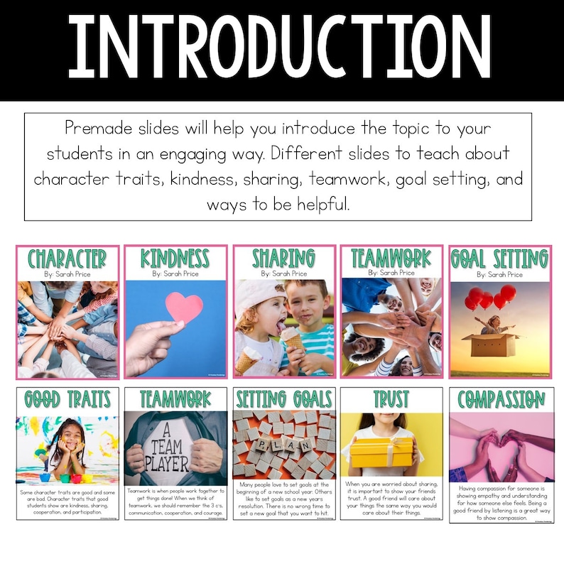 Character Education, Good Citizenship and Social Skills Worksheets ...
