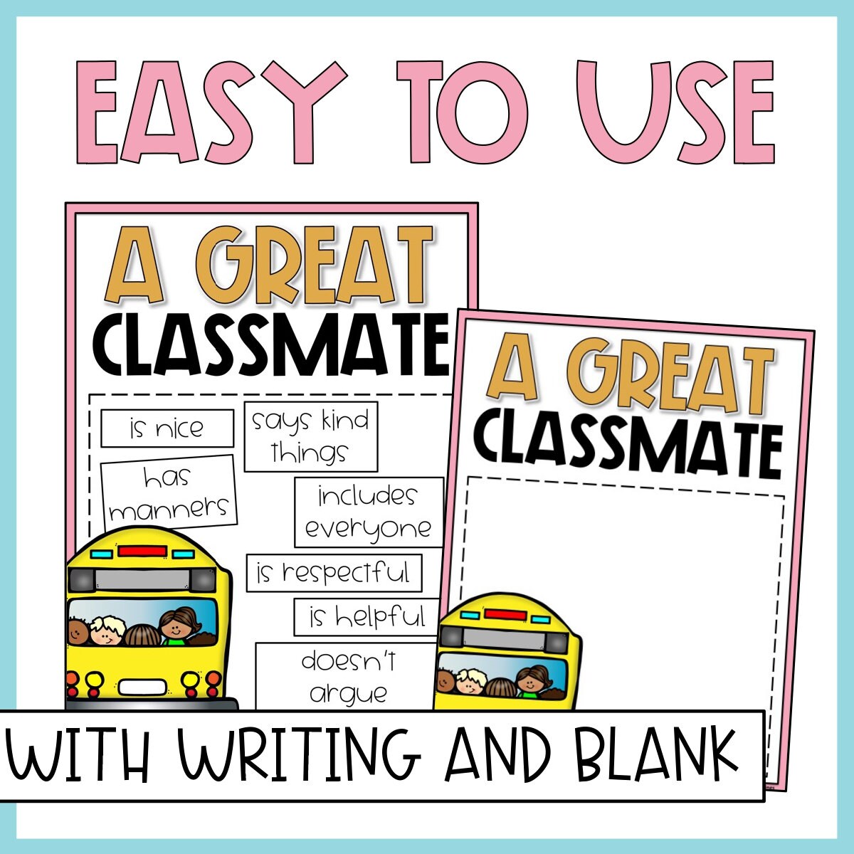 Back to School Anchor Charts and Classroom Rules Posters - Etsy