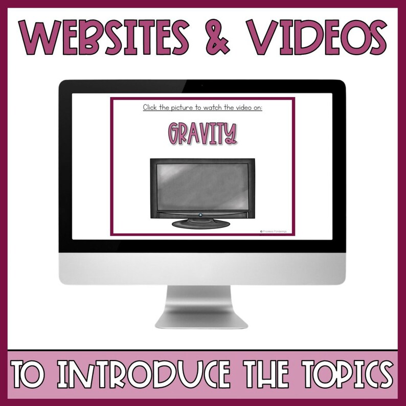 Balance Gravity - 2nd & 3rd Grade Science Digital Activities - Etsy