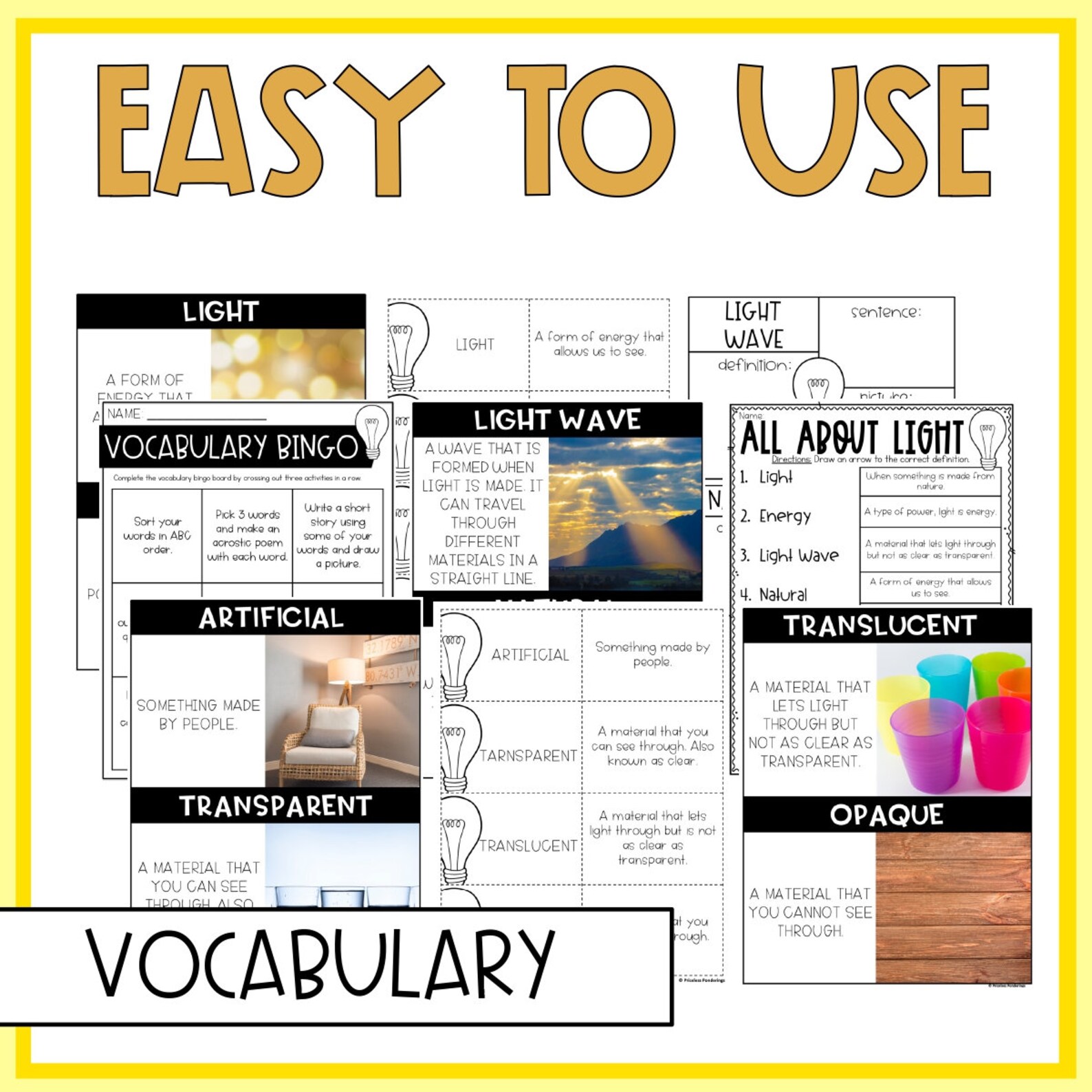 2nd Grade Science Light Energy Science Experiments Science Interactive ...