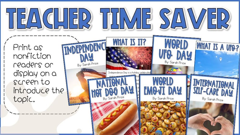 Summer Reading Comprehension Passages for Kids | July Worksheets | 2nd ...