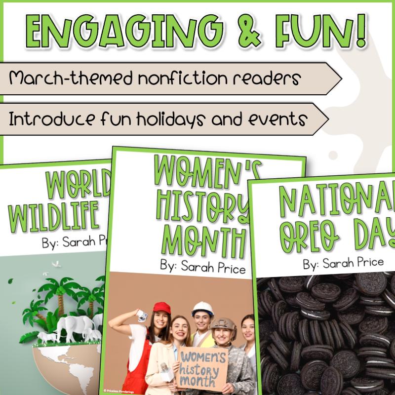 2nd Grade Reading Comprehension Passages With Questions | March Themed ...