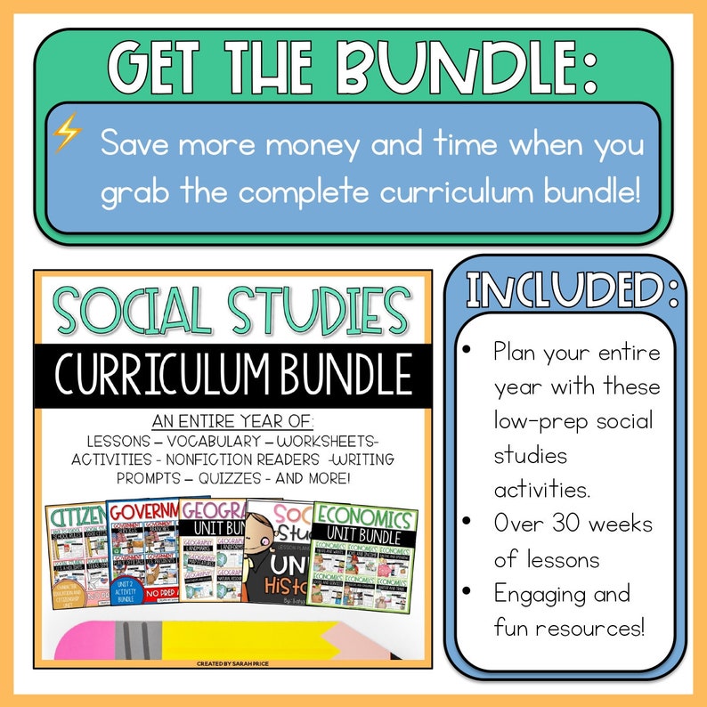 2nd Grade Map Skills and Map Features Worksheets | Reading a Map ...