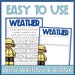 Types of Weather Four Seasons Anchor Charts - 2nd & 3rd Grade Science ...
