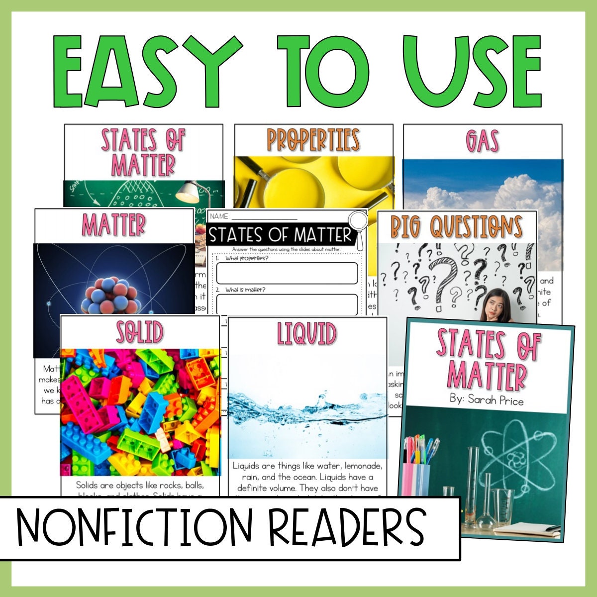 States of Matter Experiments | States of Matter Worksheets and Science ...