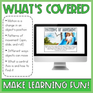 Patterns of Movement - 2nd 3rd Grade Science Digital Activities - Etsy