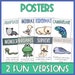 Animal Adaptations Science Anchor Charts and Life Science Posters for ...