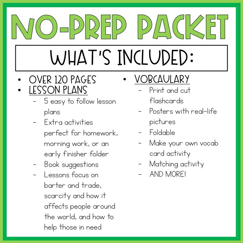 2nd Grade Social Studies Worksheets | Economics for Kids | Barter ...
