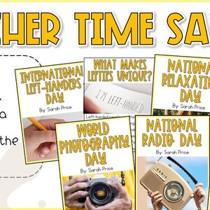 August Reading Comprehension Worksheets for 2nd & 3rd Grade | Back to ...