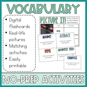 Magnets - 2nd 3rd Grade Science Digital Activities - Etsy