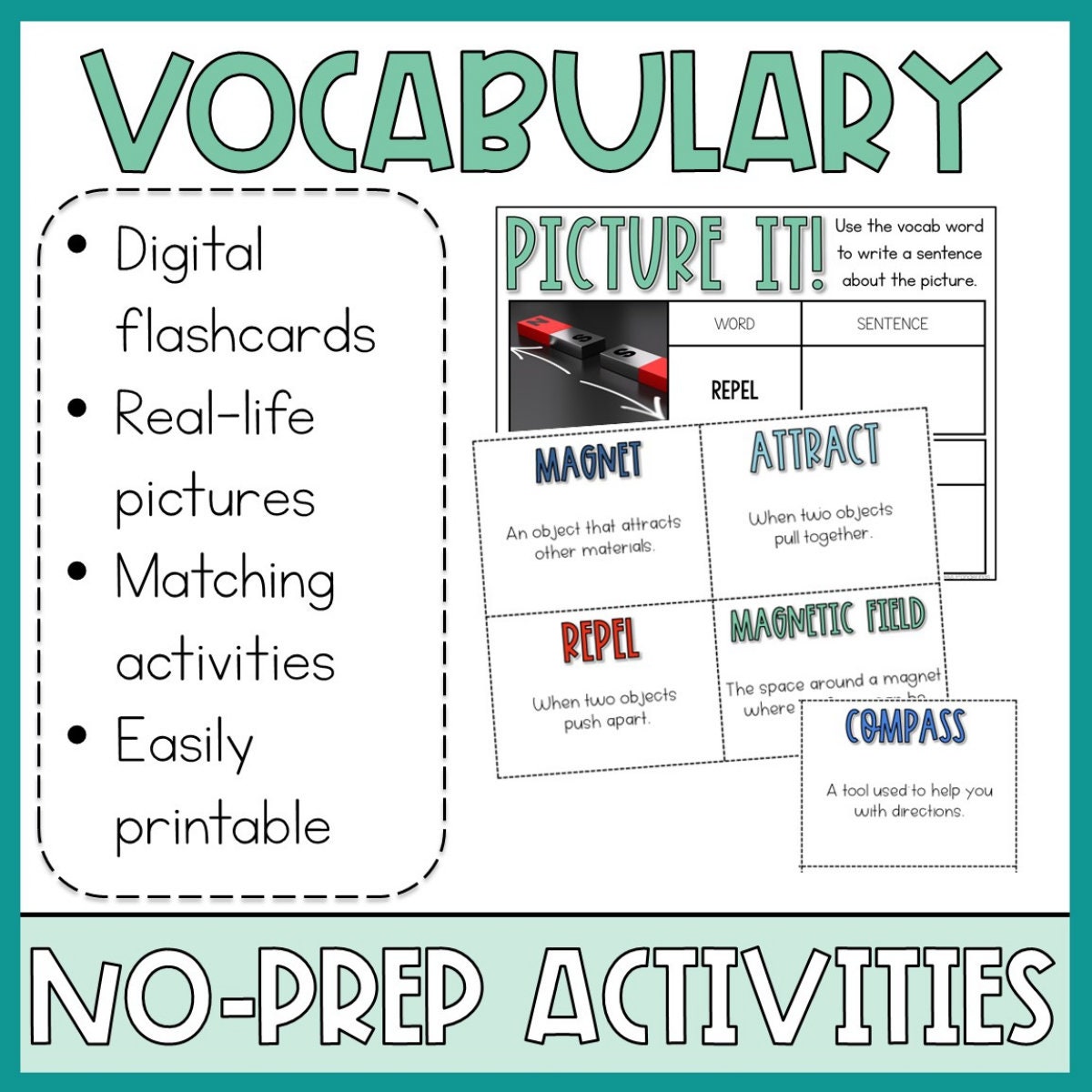 Magnets - 2nd 3rd Grade Science Digital Activities - Etsy