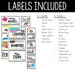 Teacher Toolbox Labels: Editable - Etsy