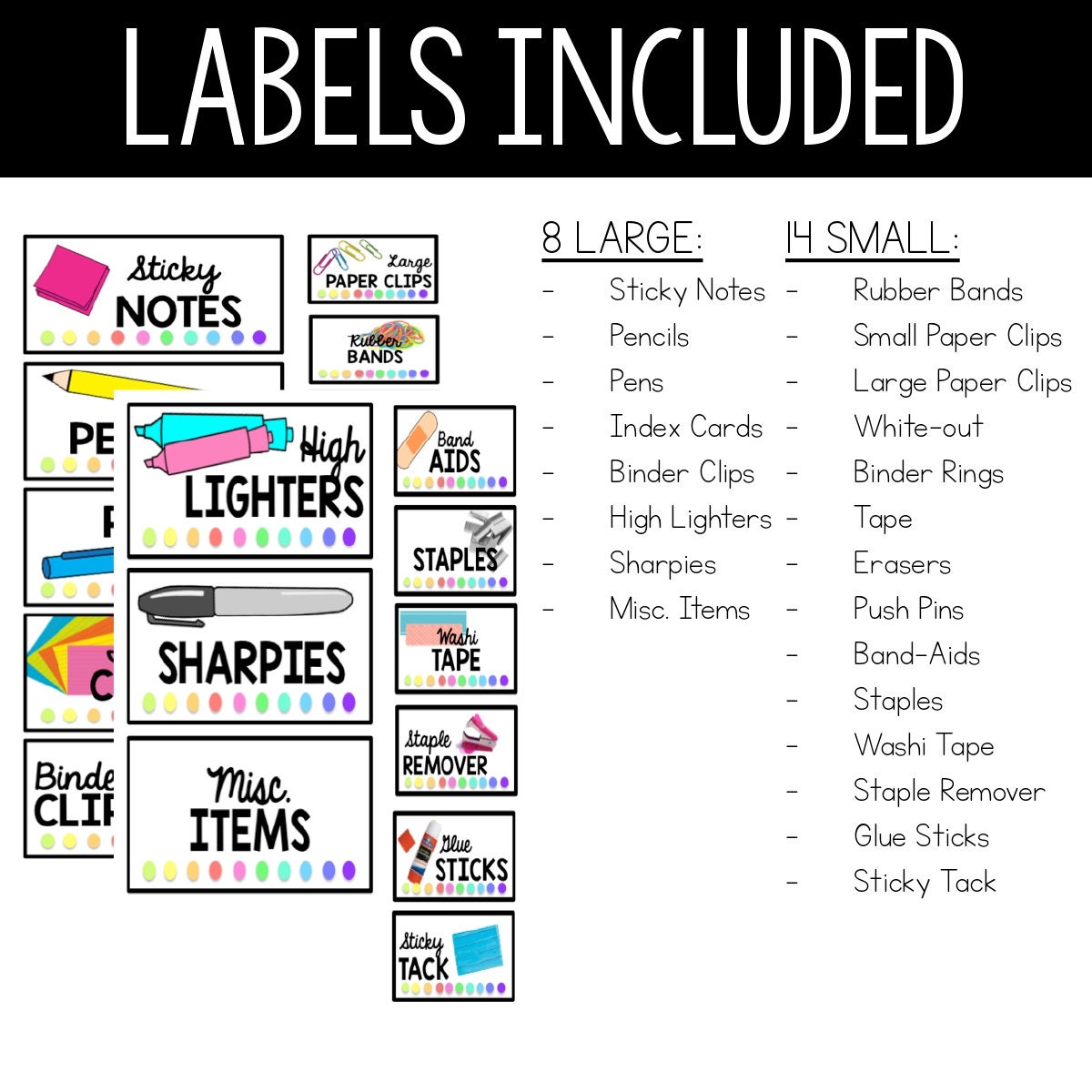 Teacher Toolbox Labels: Editable - Etsy