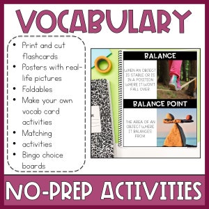 Gravity and Balance Activities, Lessons, Worksheets - 2nd & 3rd Grade ...