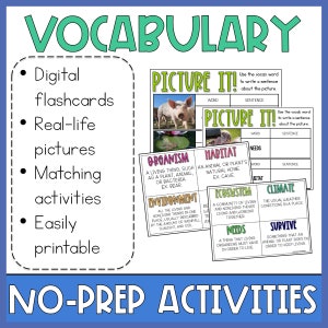 Animal Habitats and Needs Digital Activities - Etsy