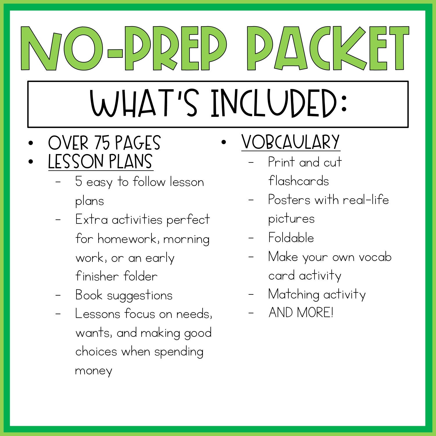 Needs and Wants Activities - 1st, 2nd & 3rd Grade Economics Lessons and ...