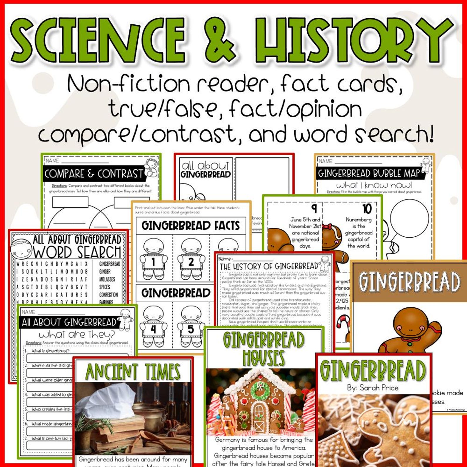 December Worksheets for Kids | Math, Science, Social Studies, & ELA ...