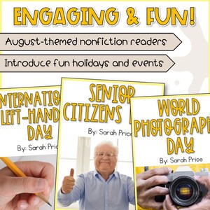 August Reading Comprehension Worksheets for 2nd & 3rd Grade | Back to ...