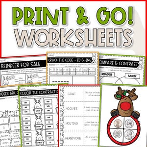 December Worksheets for Kids | Math, Science, Social Studies, & ELA ...