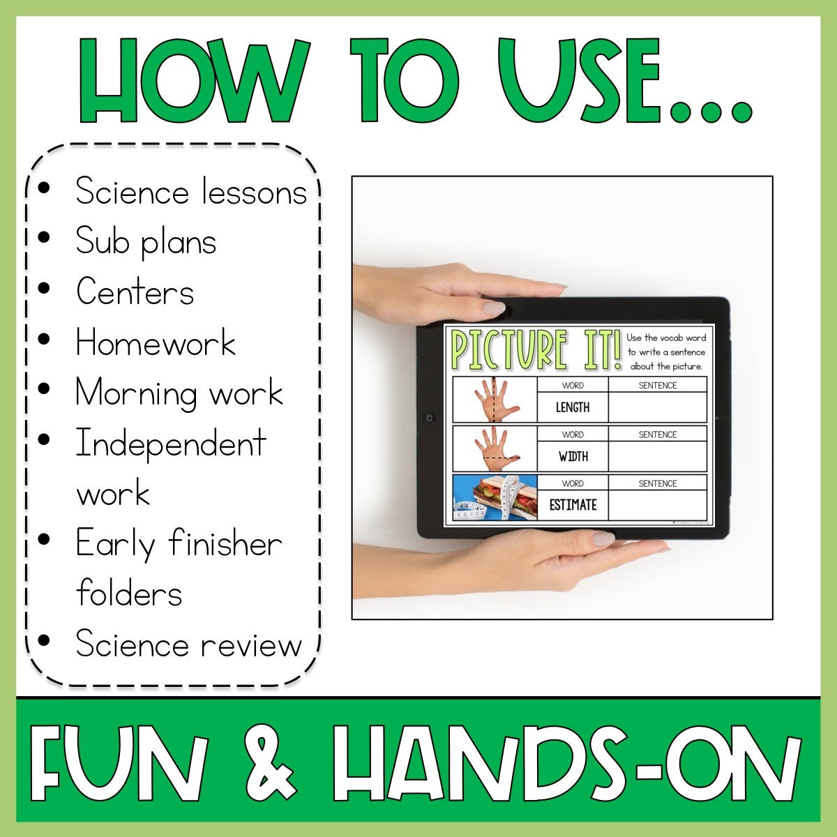 Science Measurement 2nd 3rd Grade Customary Metric Science Digital ...