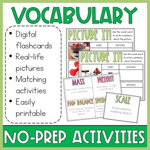 Measurement Digital Activities | Digital Weight Mass Worksheets Google ...
