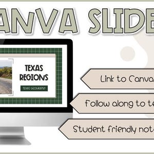 Texas Regions Activities for 4th Grade | Printable Texas History Unit ...