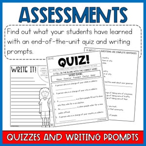 2nd Grade Social Studies Posters Public Officials and Government ...