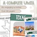 Texas Cities and Landmarks Unit | 4th Grade Texas History Worksheets ...