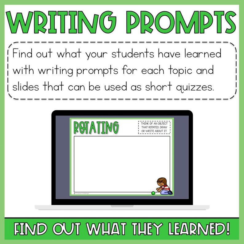 Patterns of Movement - 2nd 3rd Grade Science Digital Activities - Etsy