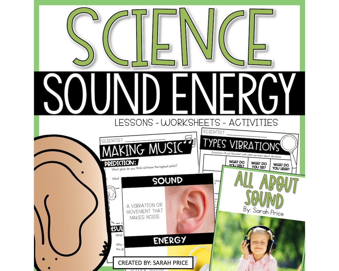 2nd Grade Science: Sound Energy Activities | Science Experiments and ...