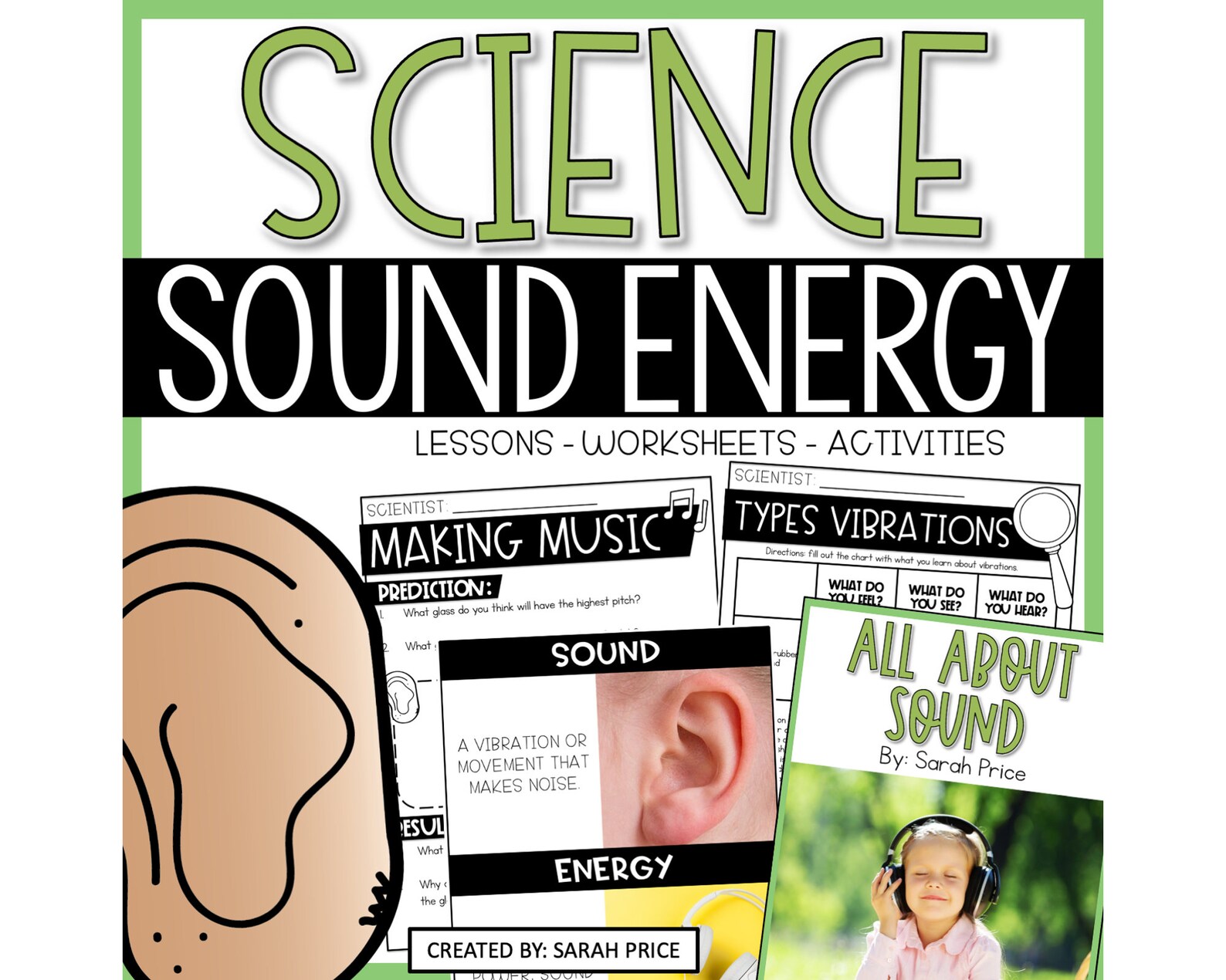 2nd Grade Science: Sound Energy Activities | Science Experiments and ...