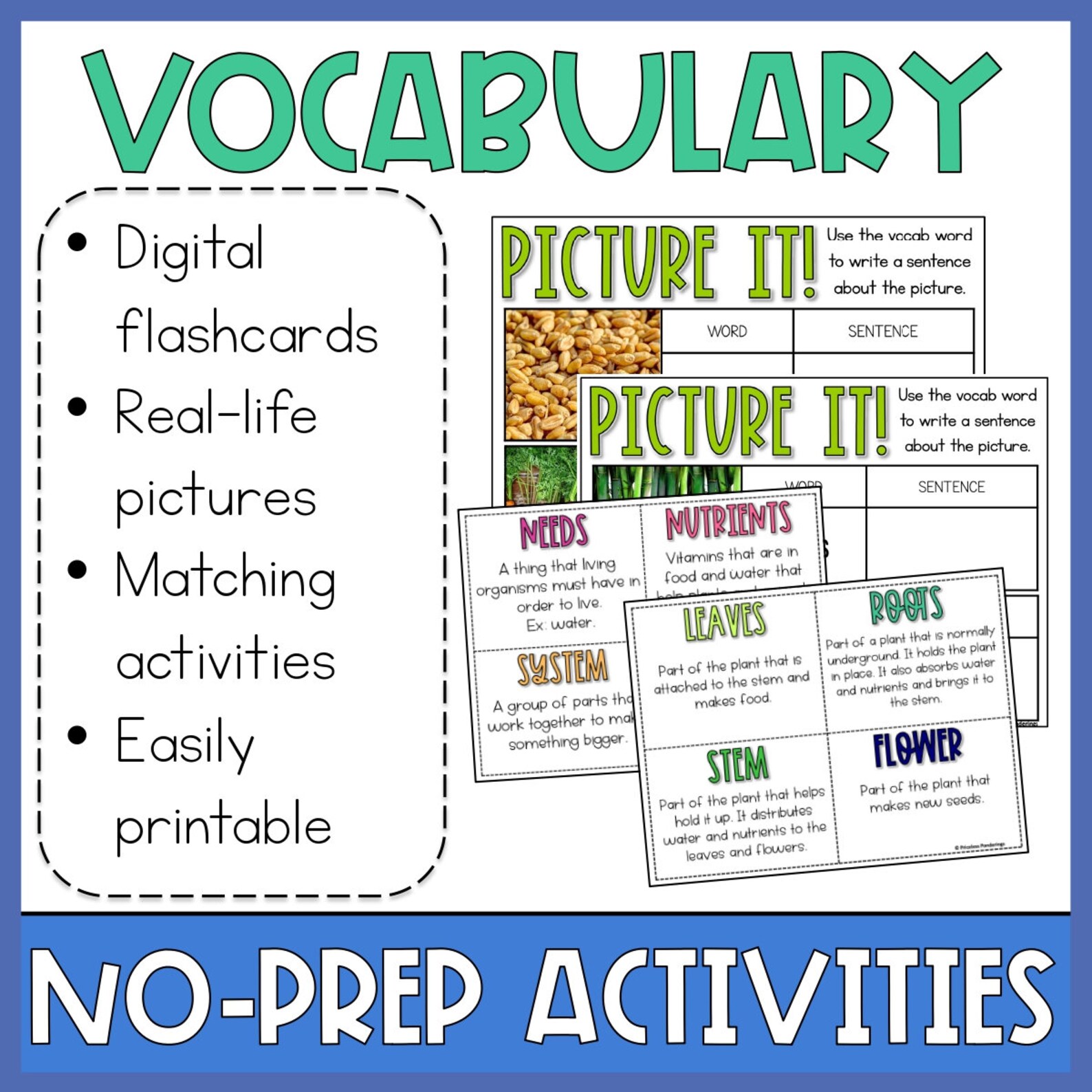 Parts of a Plant Google Slides - 2nd 3rd Grade Digital Science Lessons ...