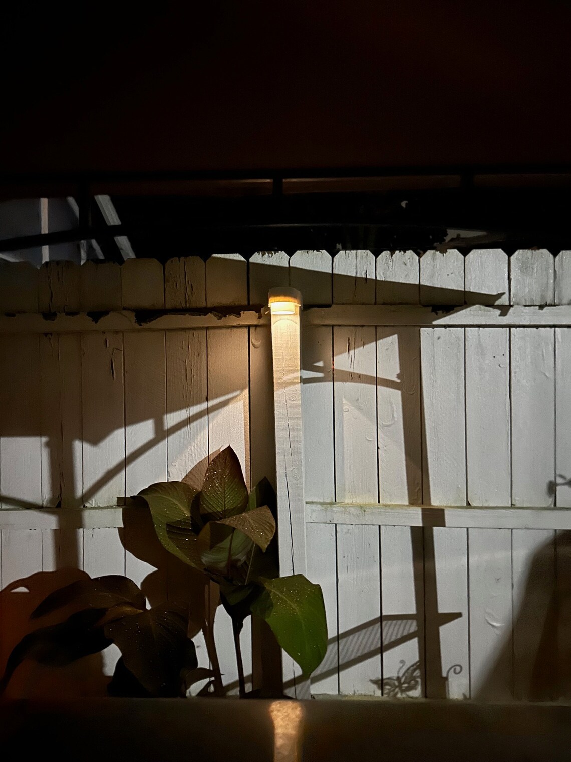 Fence Post Top Solar Lamp. With Changeabble Colors - Etsy