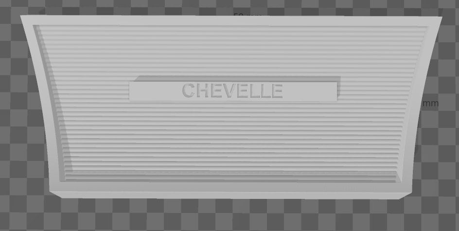 1966-67 Chevelle El Camino Malibu Radio Delete Plate | Dash Cover ...